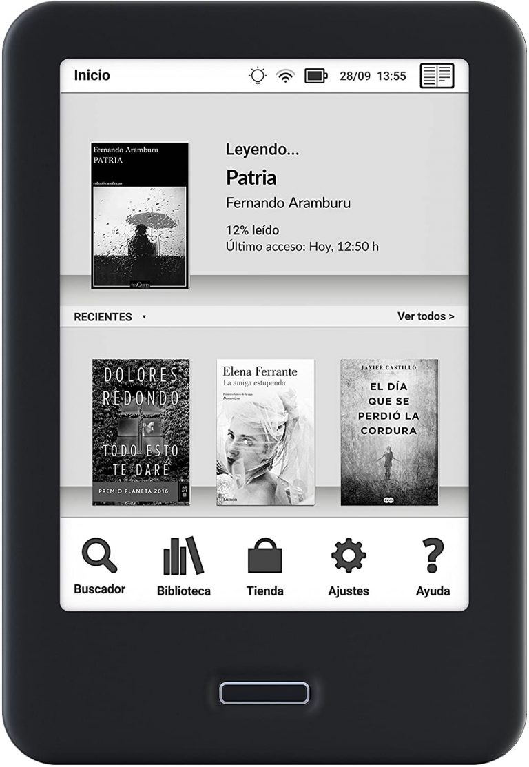 🥇 Los mejores lectores de libros electrónicos - Ebooks 🥇 - El rincón del gadget
